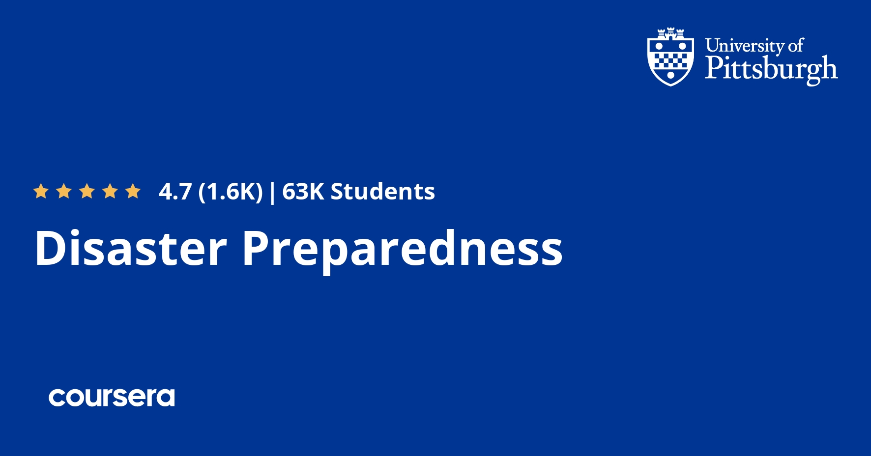 Disaster Preparedness | Coursera