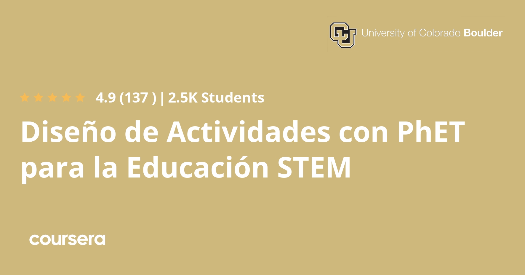 Diseño de Actividades con PhET para la Educación STEM | Coursera