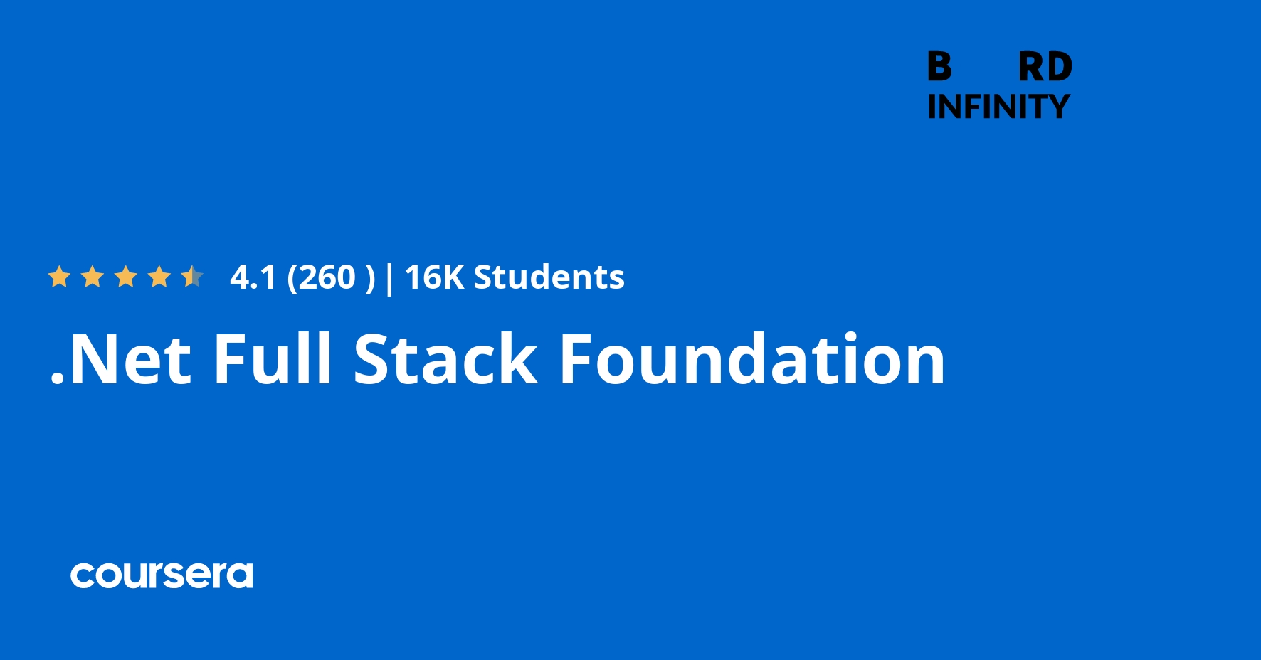 .Net Full Stack Foundation | Coursera .Net Full Stack Foundation | Coursera