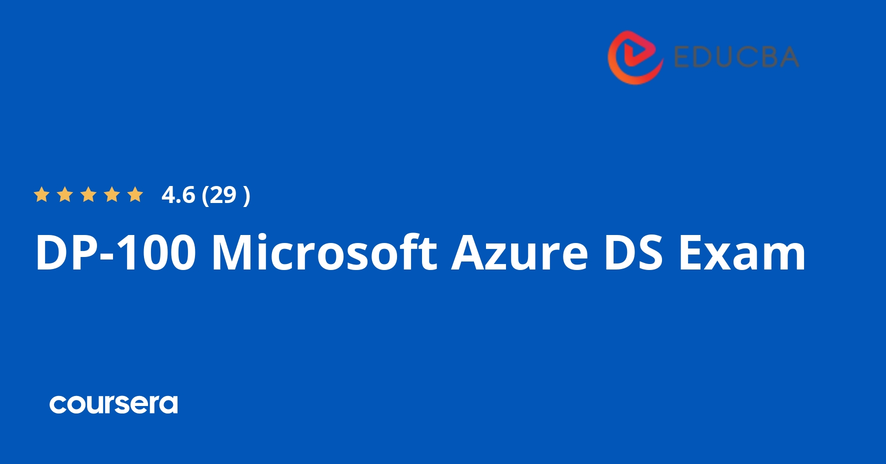 DP-100 Microsoft Azure DS Exam | Coursera