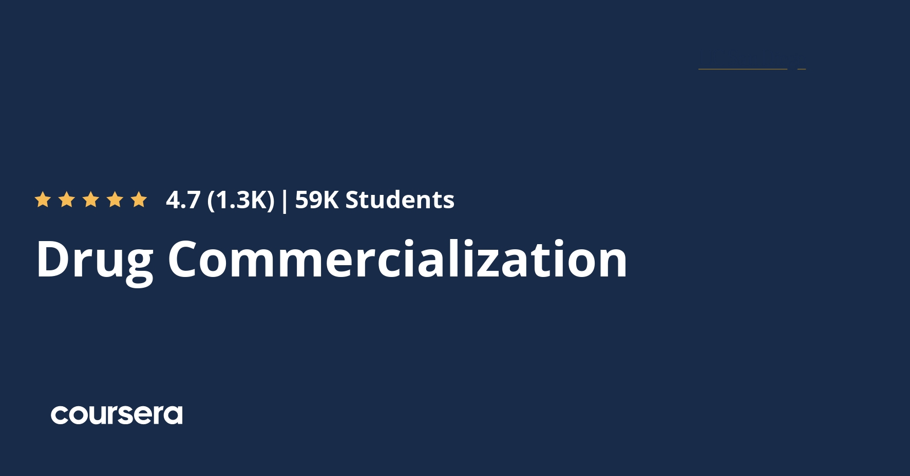Drug Commercialization | Coursera