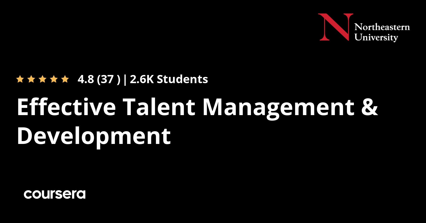 Effective Talent Management & Development | Coursera