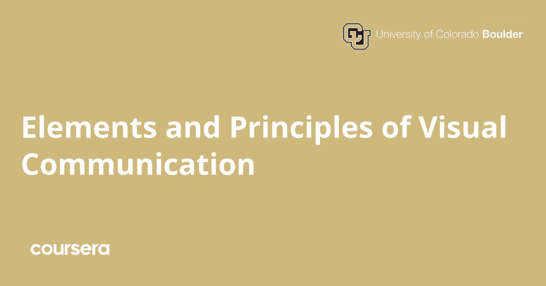 Elements and Principles of Visual Communication | Coursera