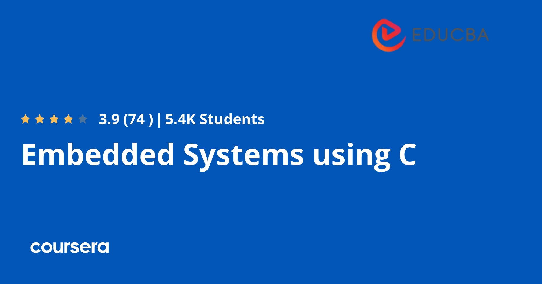 Embedded Systems Using C Coursera