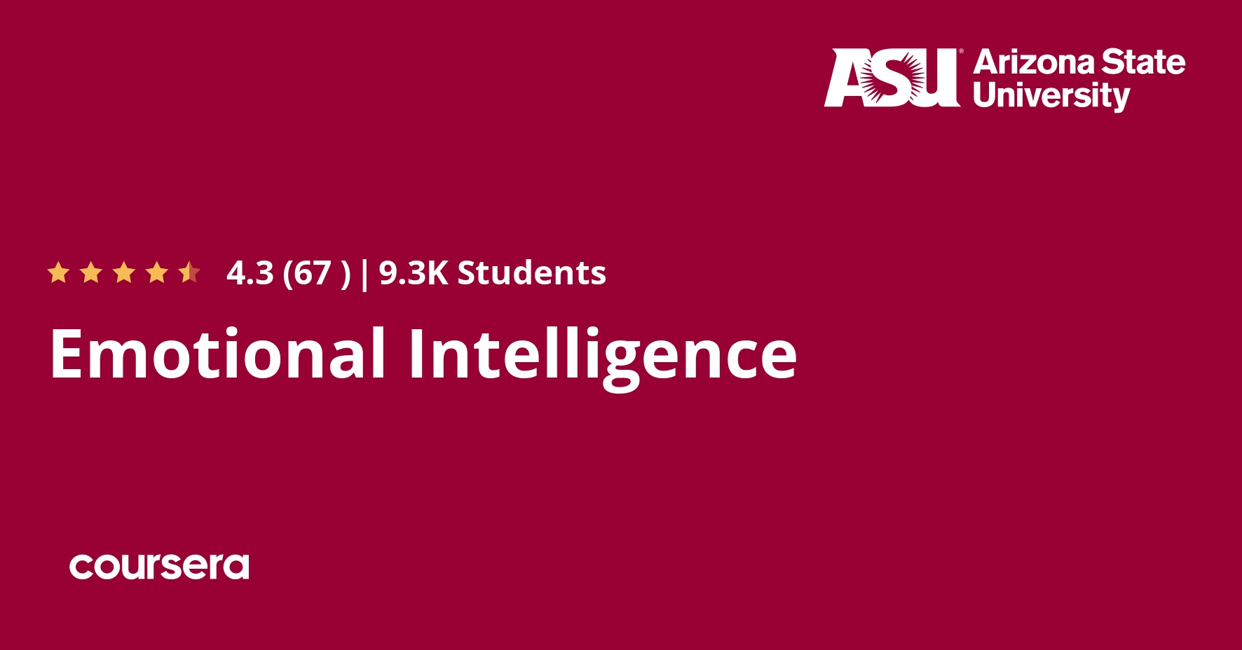 Emotional Intelligence | Coursera