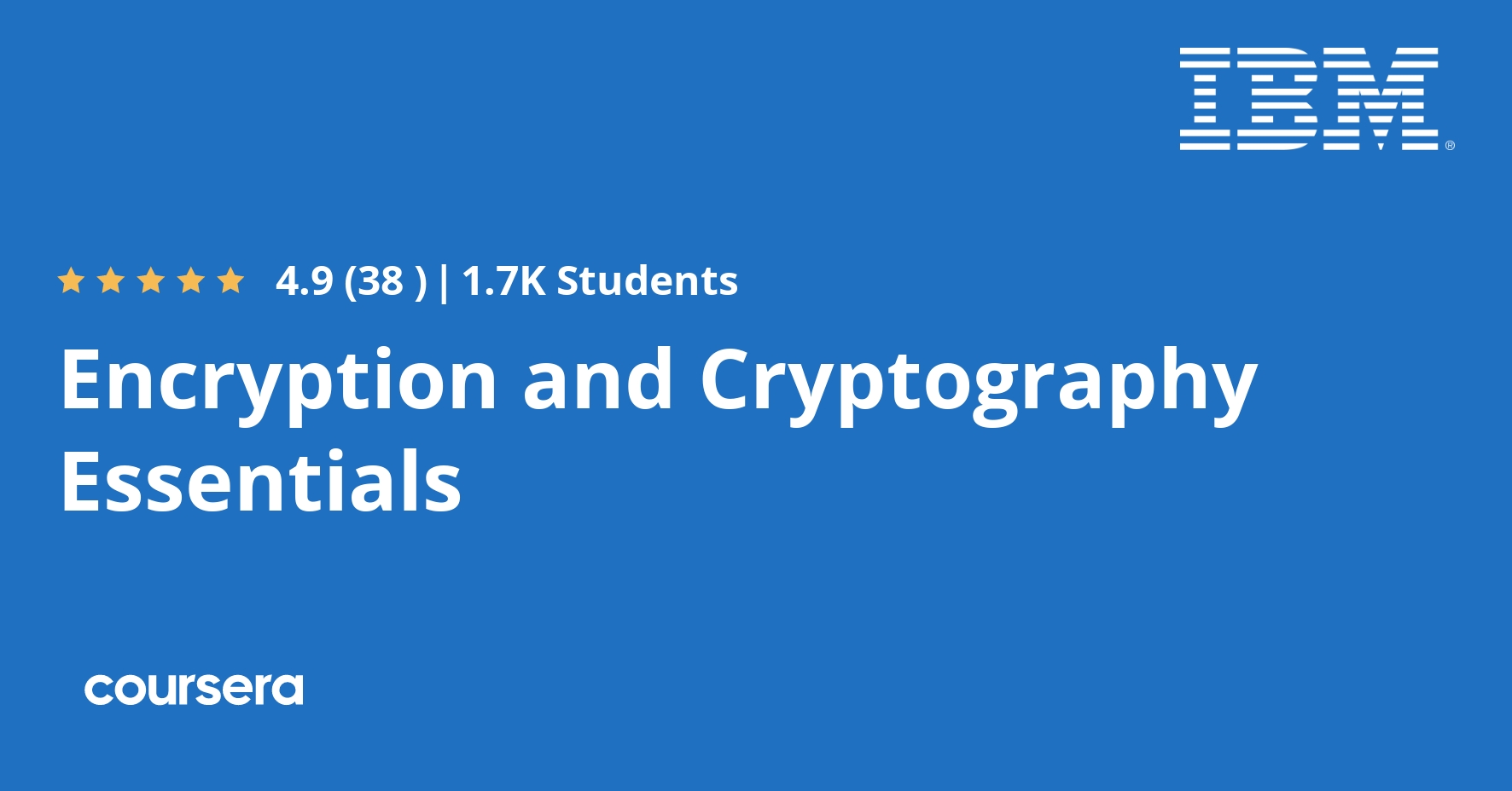 Encryption and Cryptography Essentials | Coursera