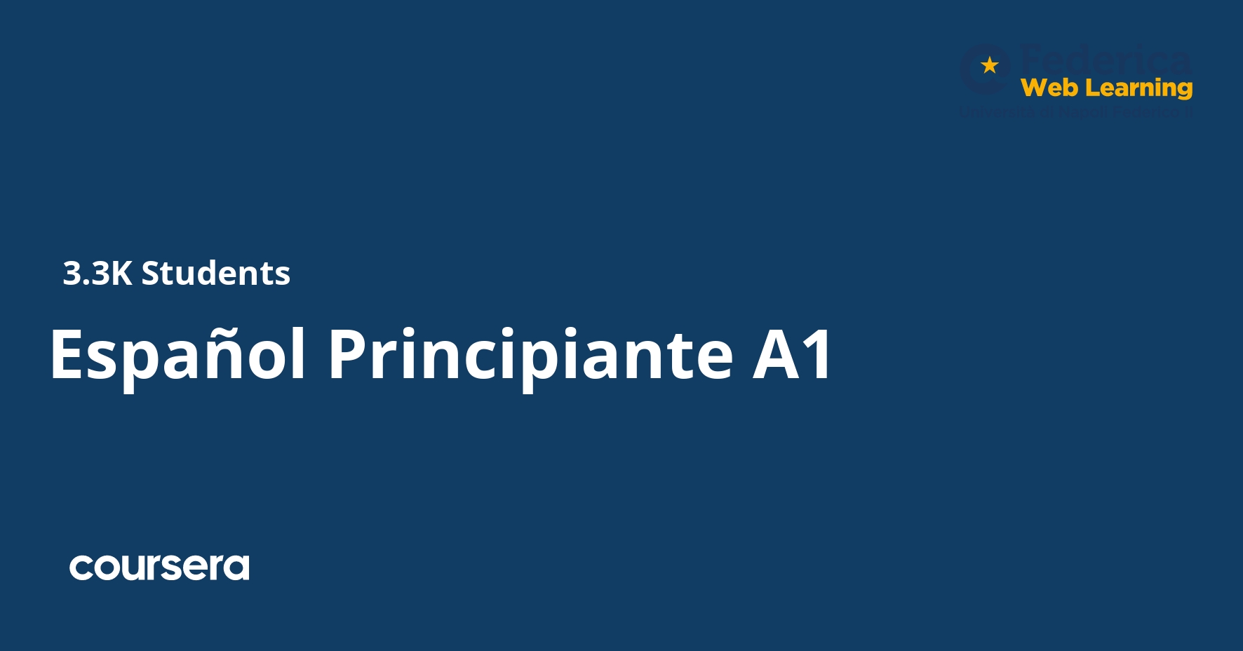Español Principiante A1 | Coursera