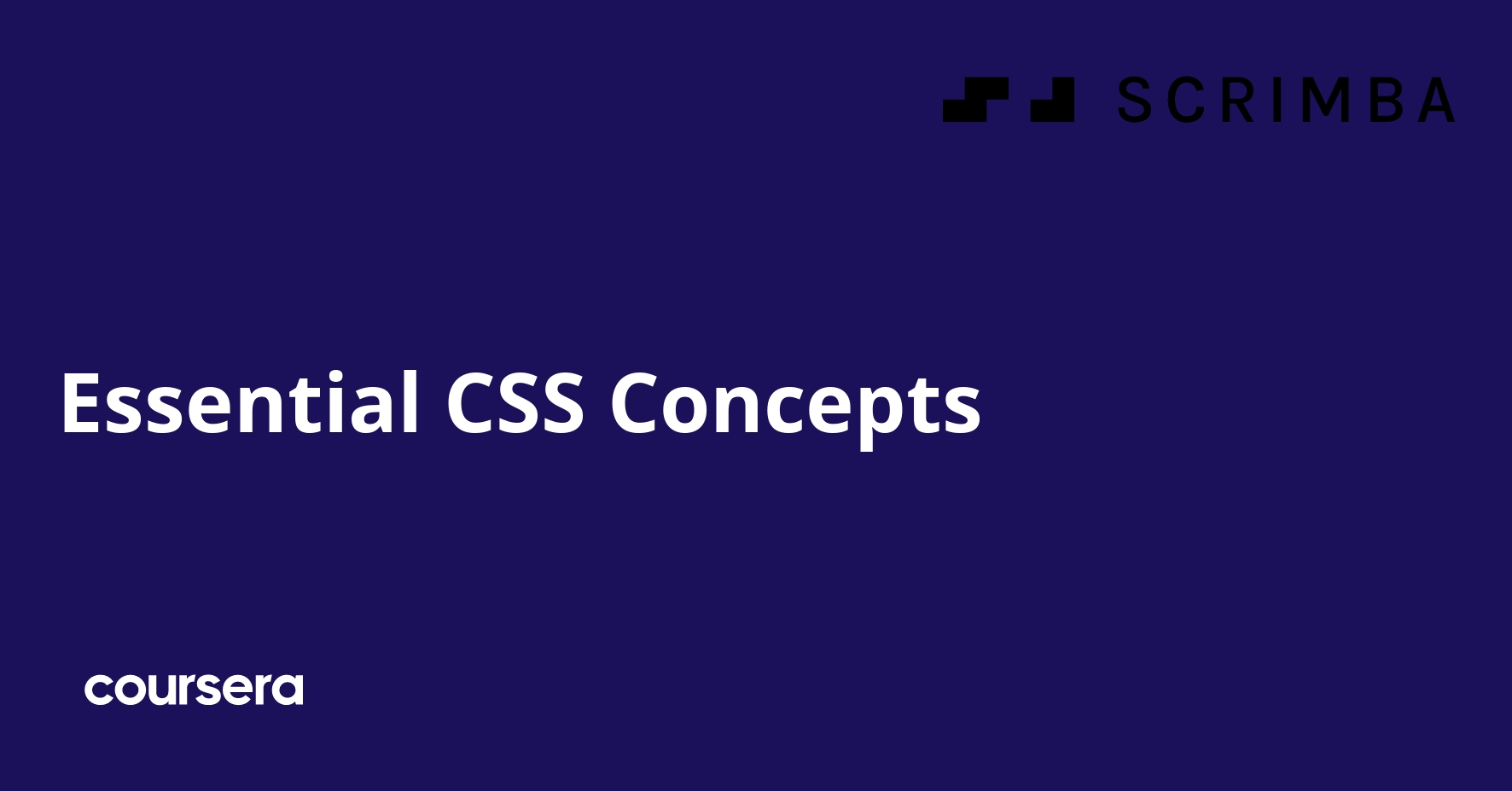 Essential CSS Concepts | Coursera