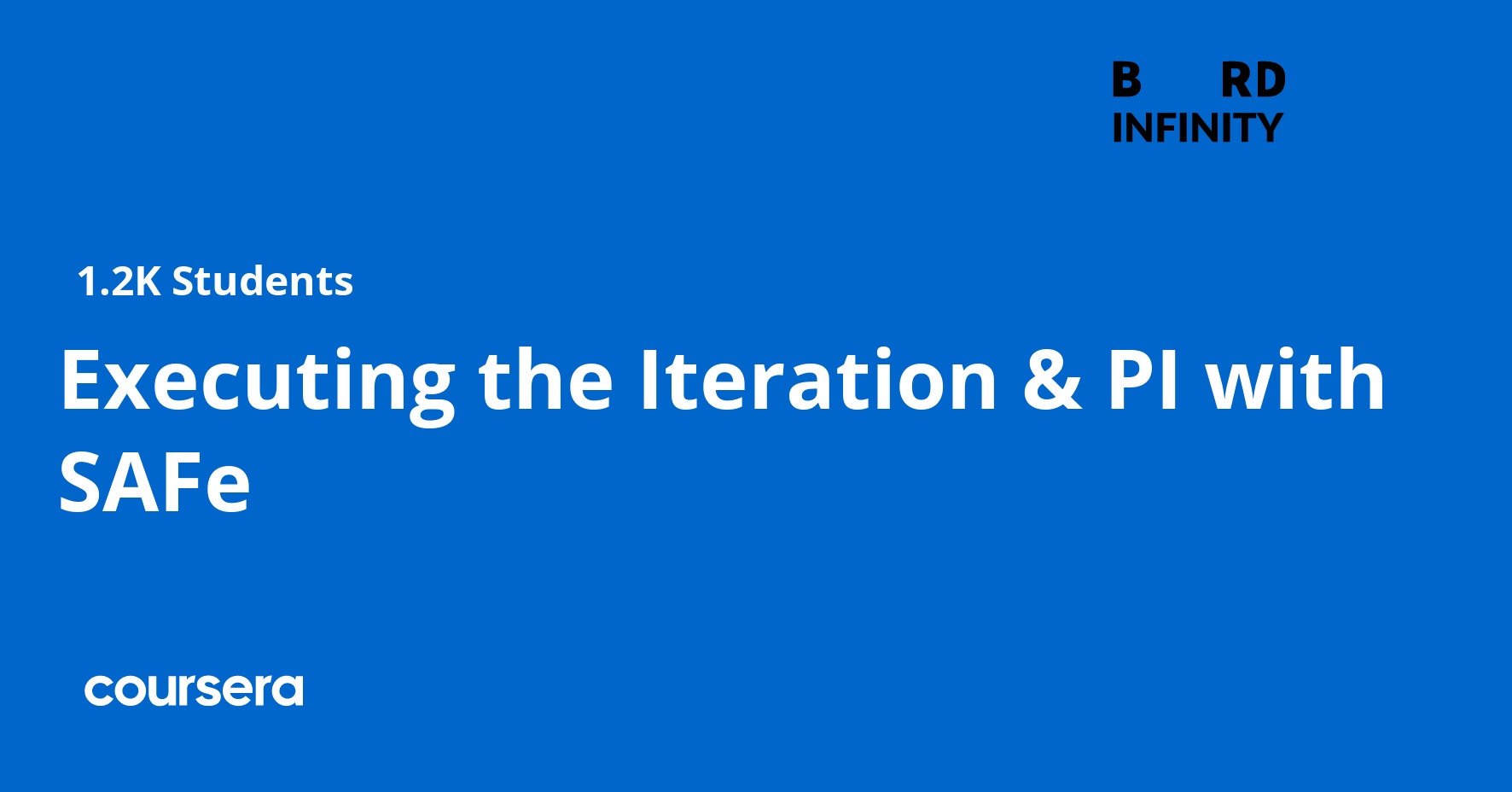 Executing the Iteration & PI with SAFe | Coursera