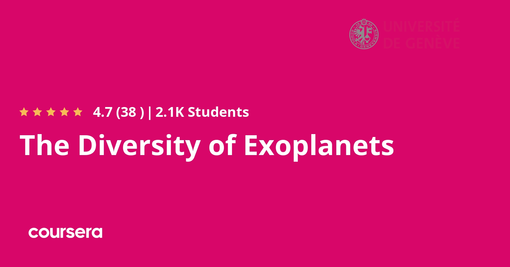 The Diversity of Exoplanets | Coursera