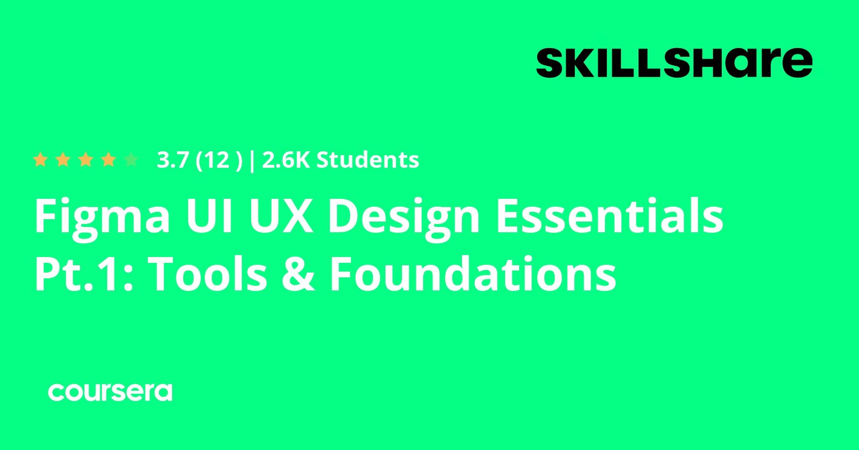 Figma UI UX Design Essentials Pt.1: Tools & Foundations | Coursera