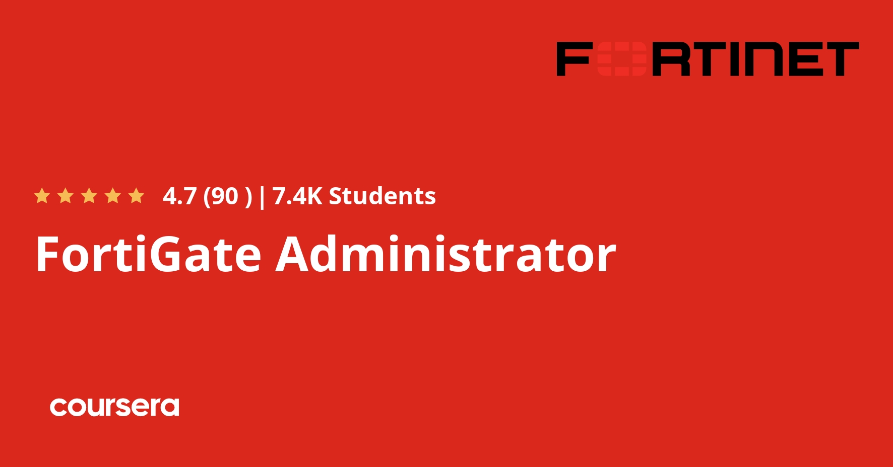FortiGate Administrator | Coursera