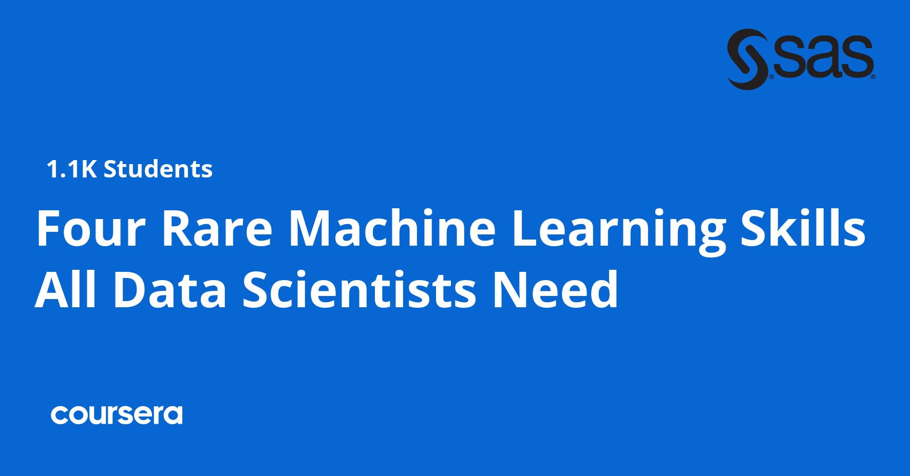 Four Rare Machine Learning Skills All Data Scientists Need | Coursera