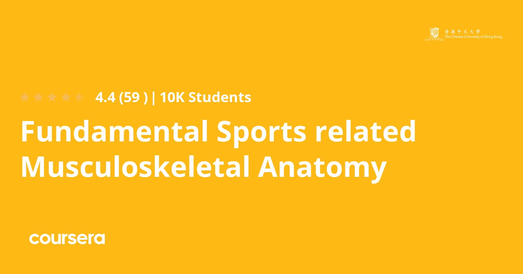 Fundamental Sports related Musculoskeletal Anatomy | Coursera