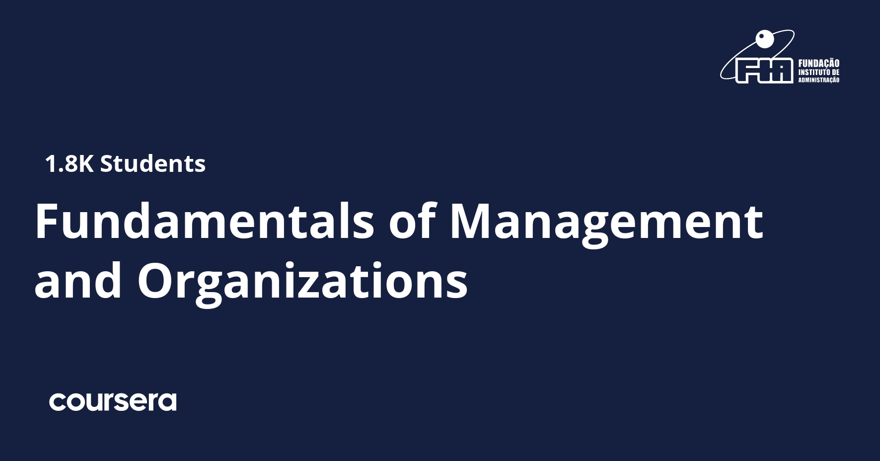 Fundamentals of Management and Organizations | Coursera