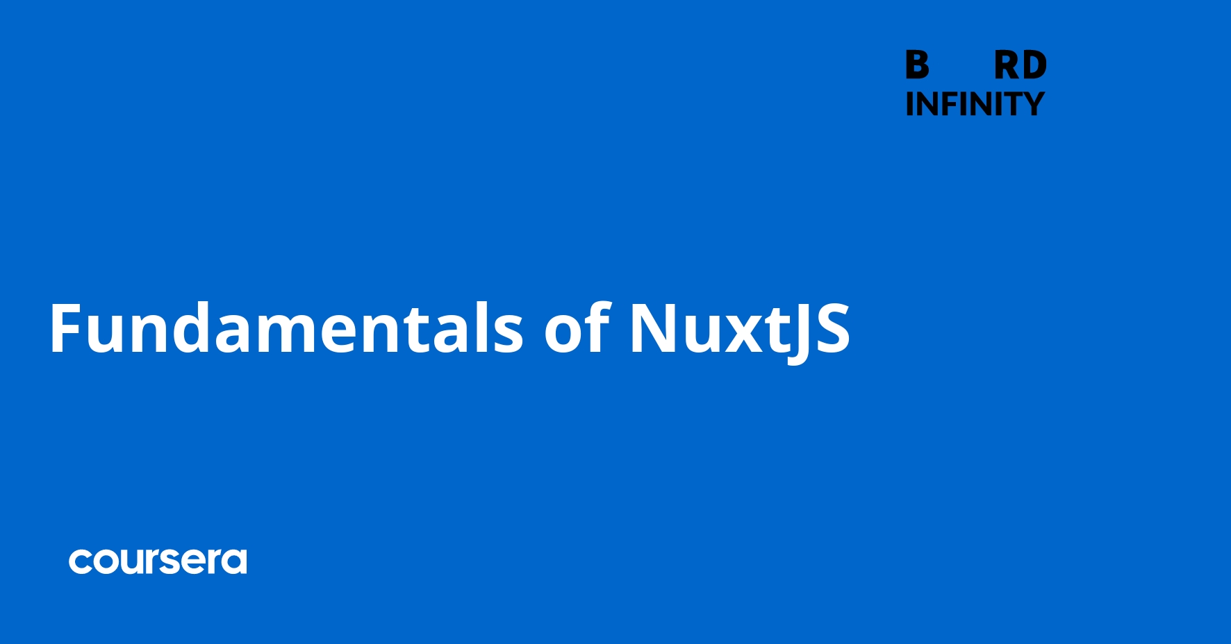 Fundamentals of NuxtJS | Coursera