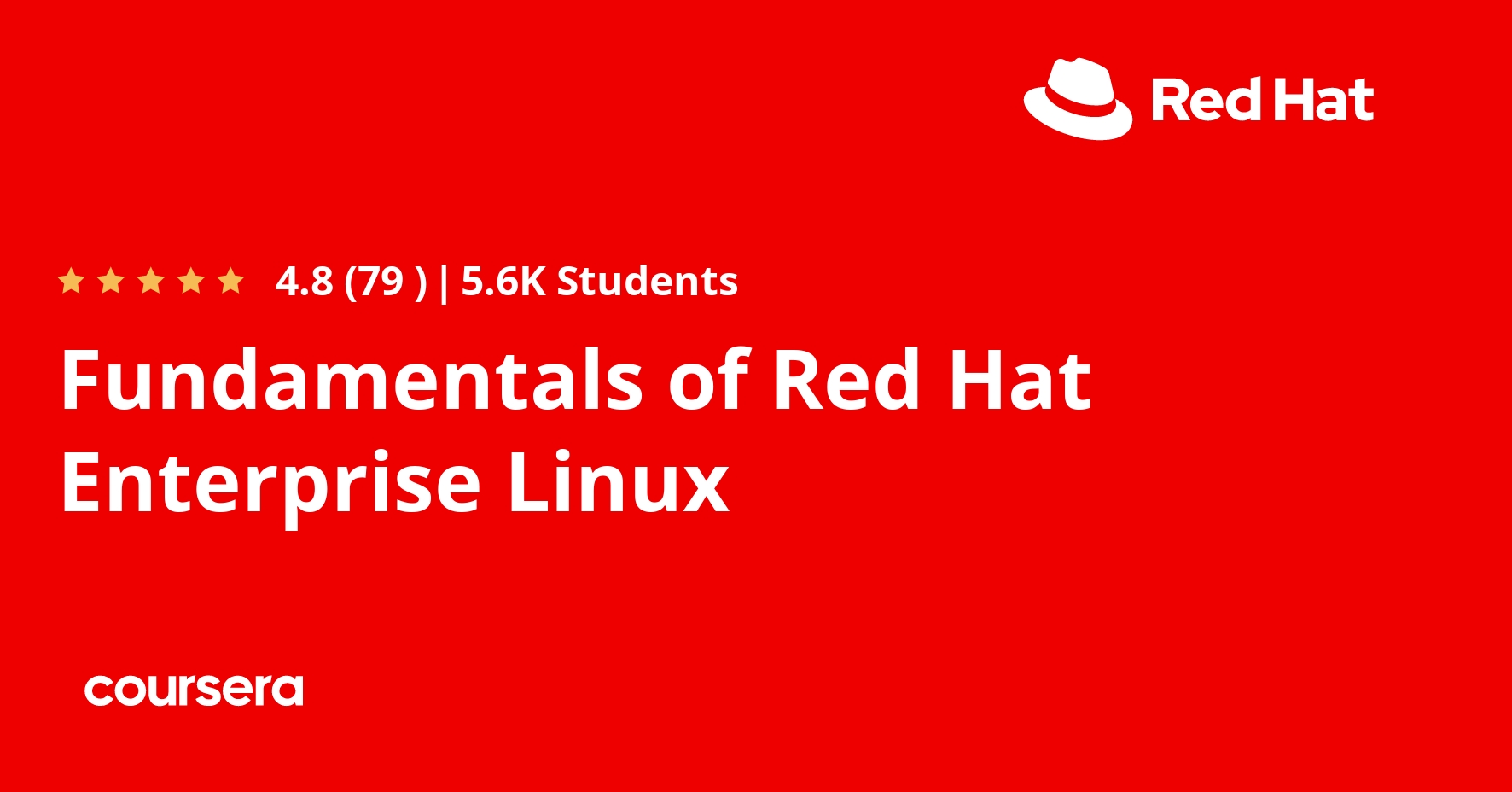 Fundamentals of Red Hat Enterprise Linux | Coursera