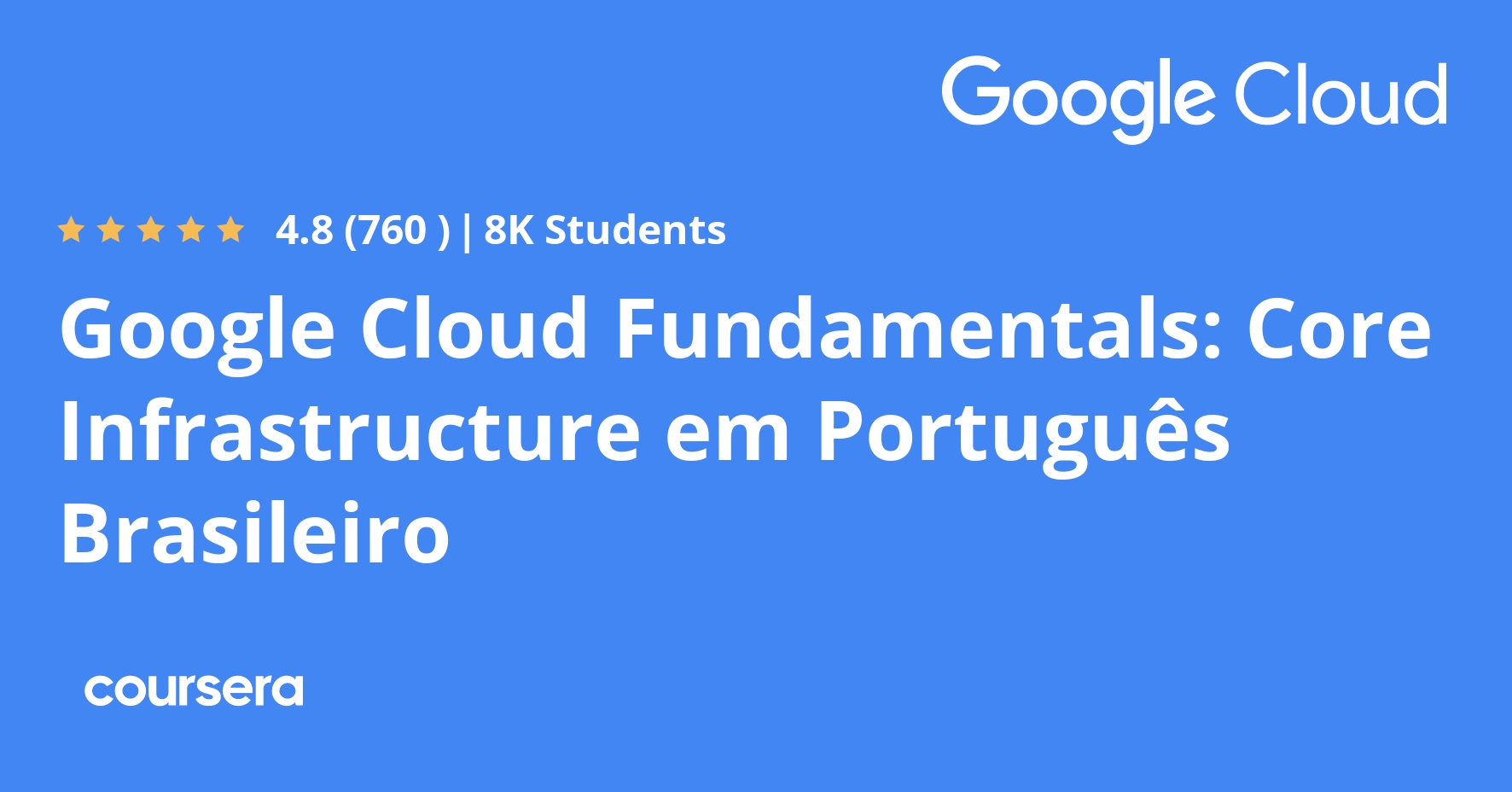 Google Cloud Fundamentals: Core Infrastructure em Português Brasileiro ...