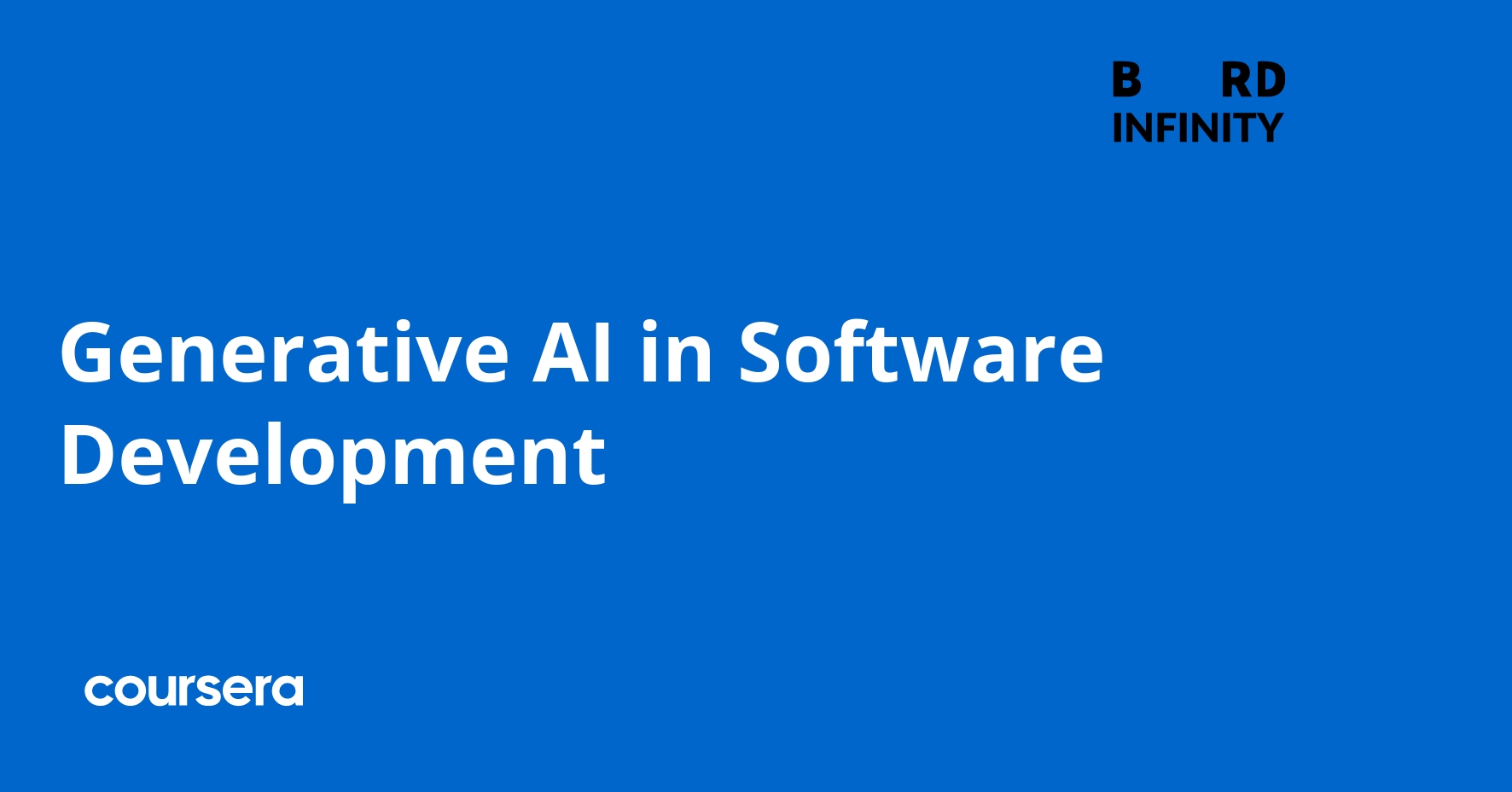Generative AI in Software Development | Coursera