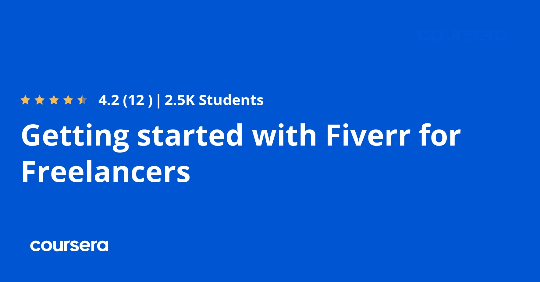 Getting started with Fiverr for Freelancers