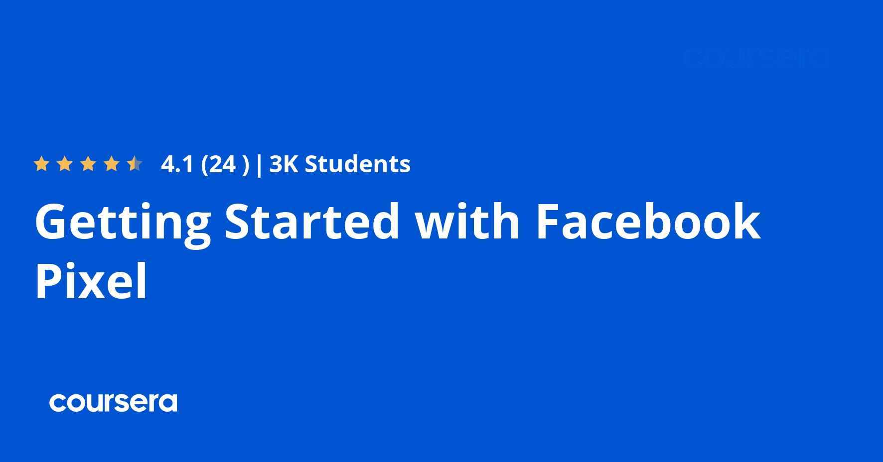Getting Started with Facebook Pixel