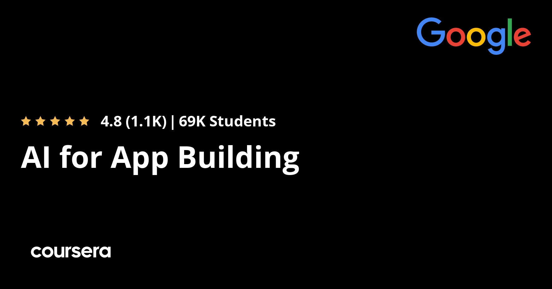 AI for App Building | Coursera