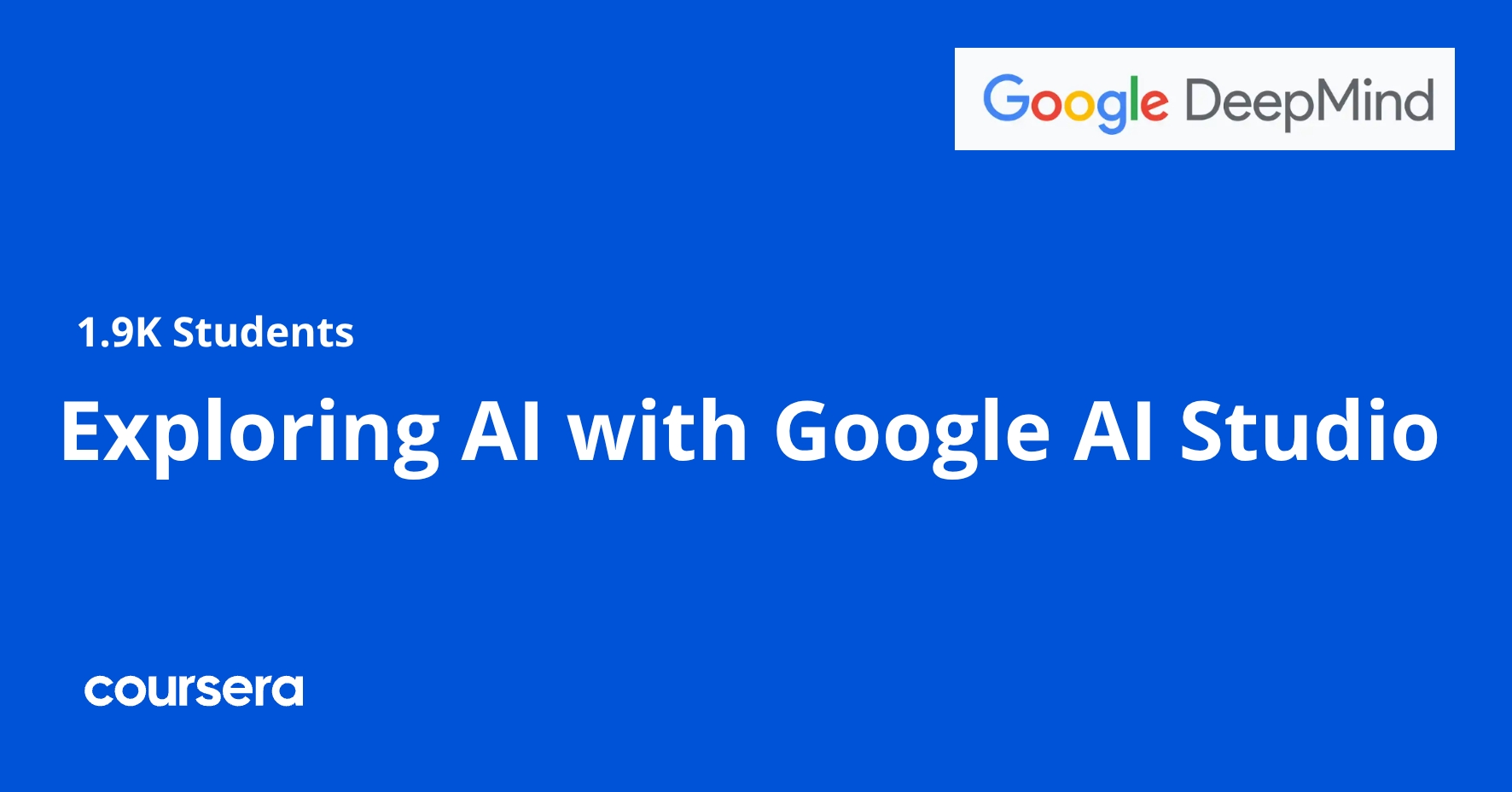 Exploring AI with Google AI Studio | Coursera