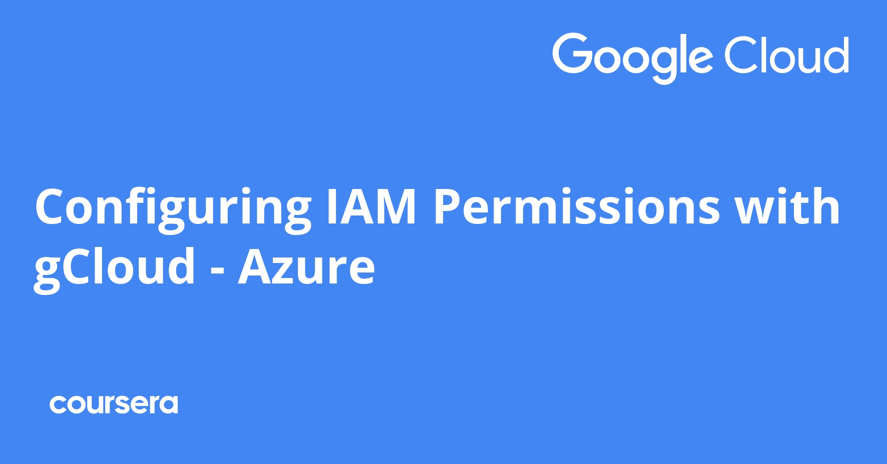 Configuring IAM Permissions with gCloud - Azure