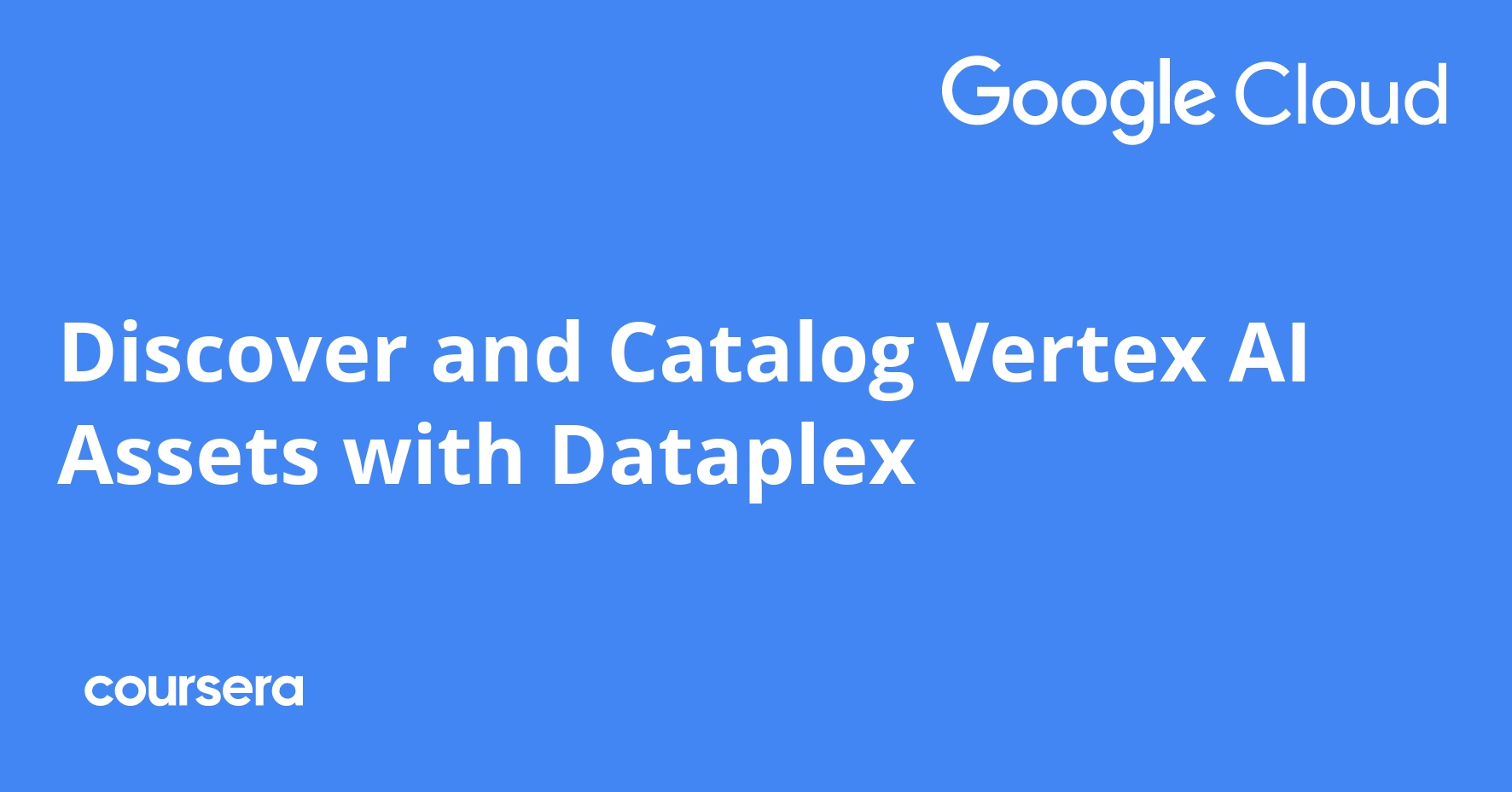 Discover and Catalog Vertex AI Assets with Dataplex