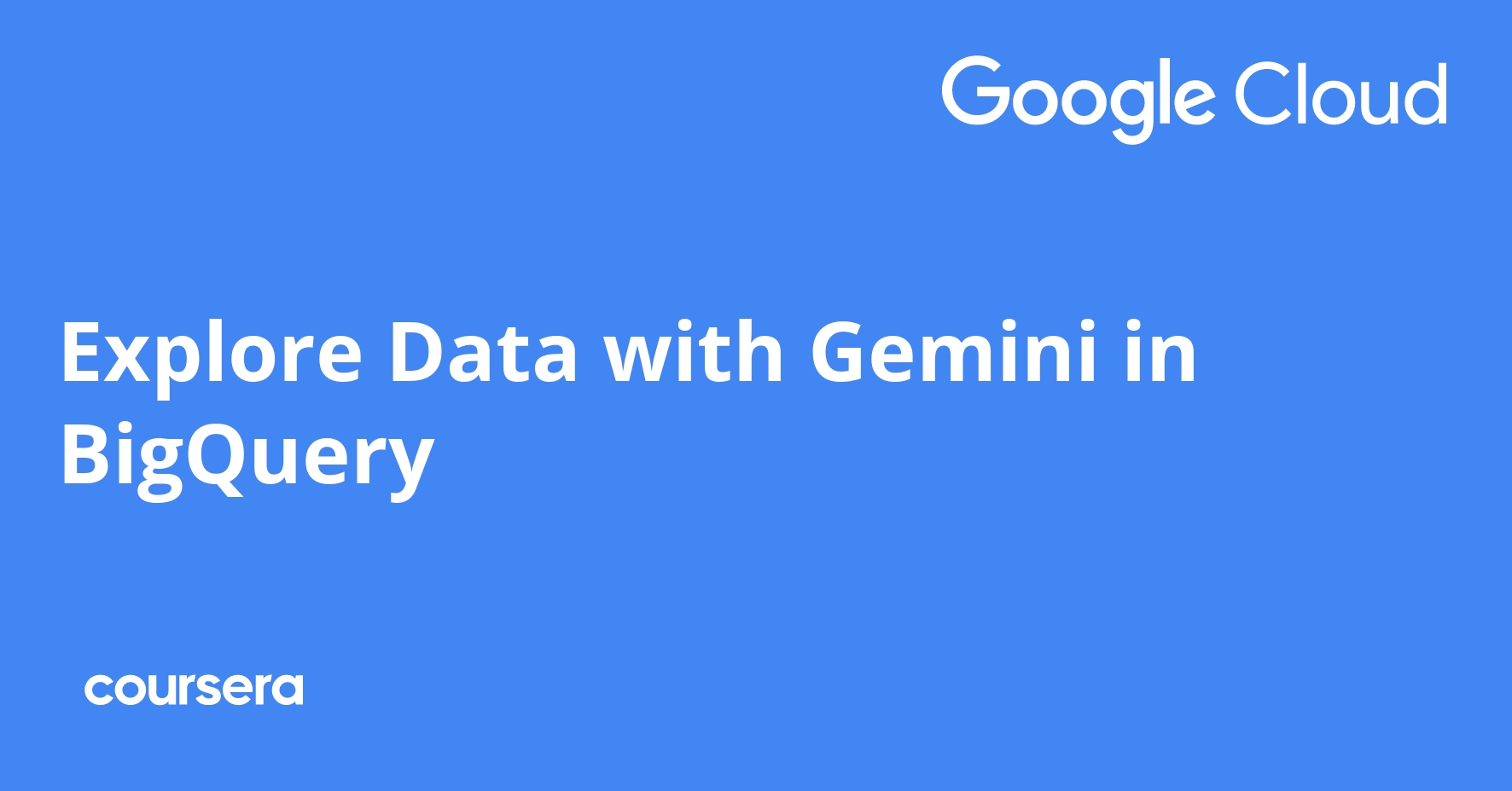 Explore Data with Gemini in BigQuery