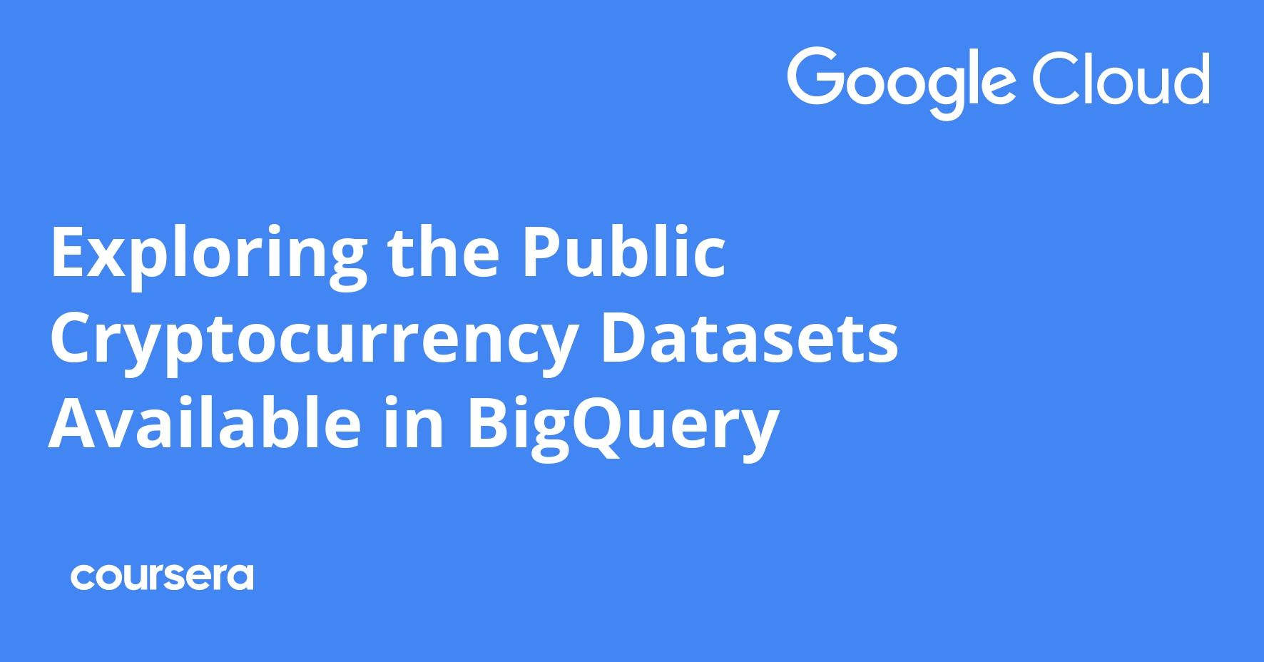 Exploring the Public Cryptocurrency Datasets Available in BigQuery