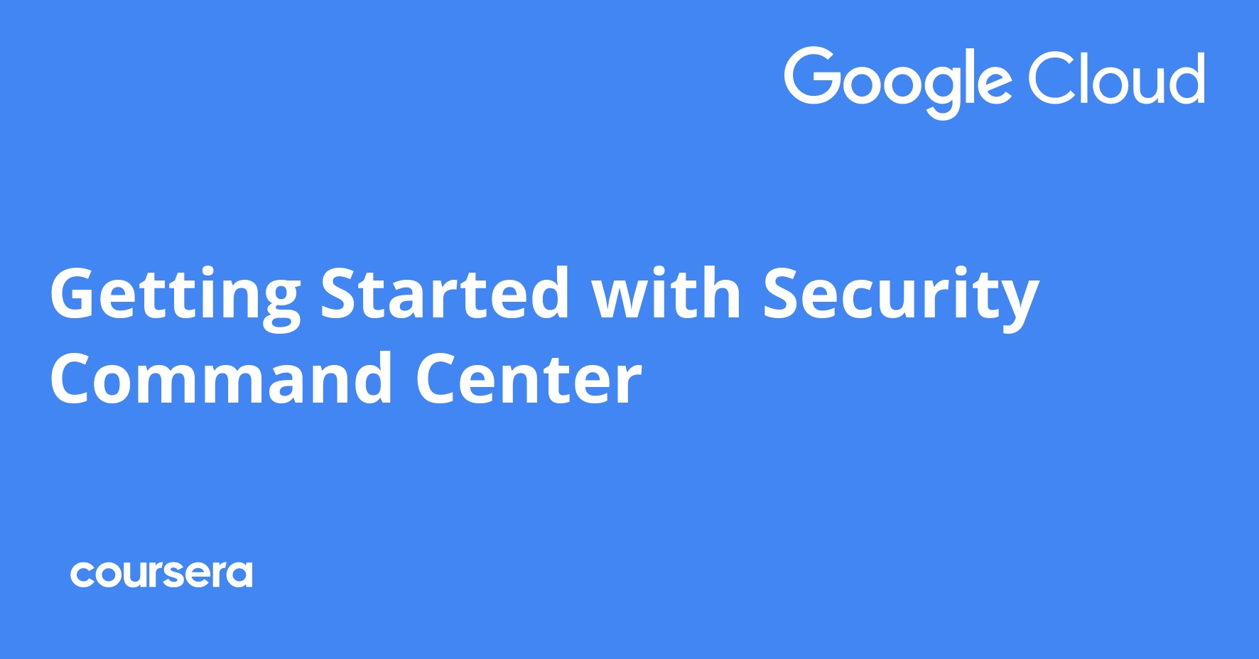 Getting Started with Security Command Center