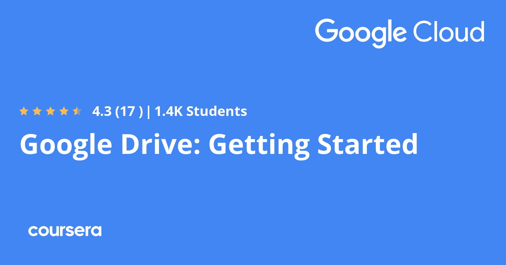 Google Drive: Getting Started