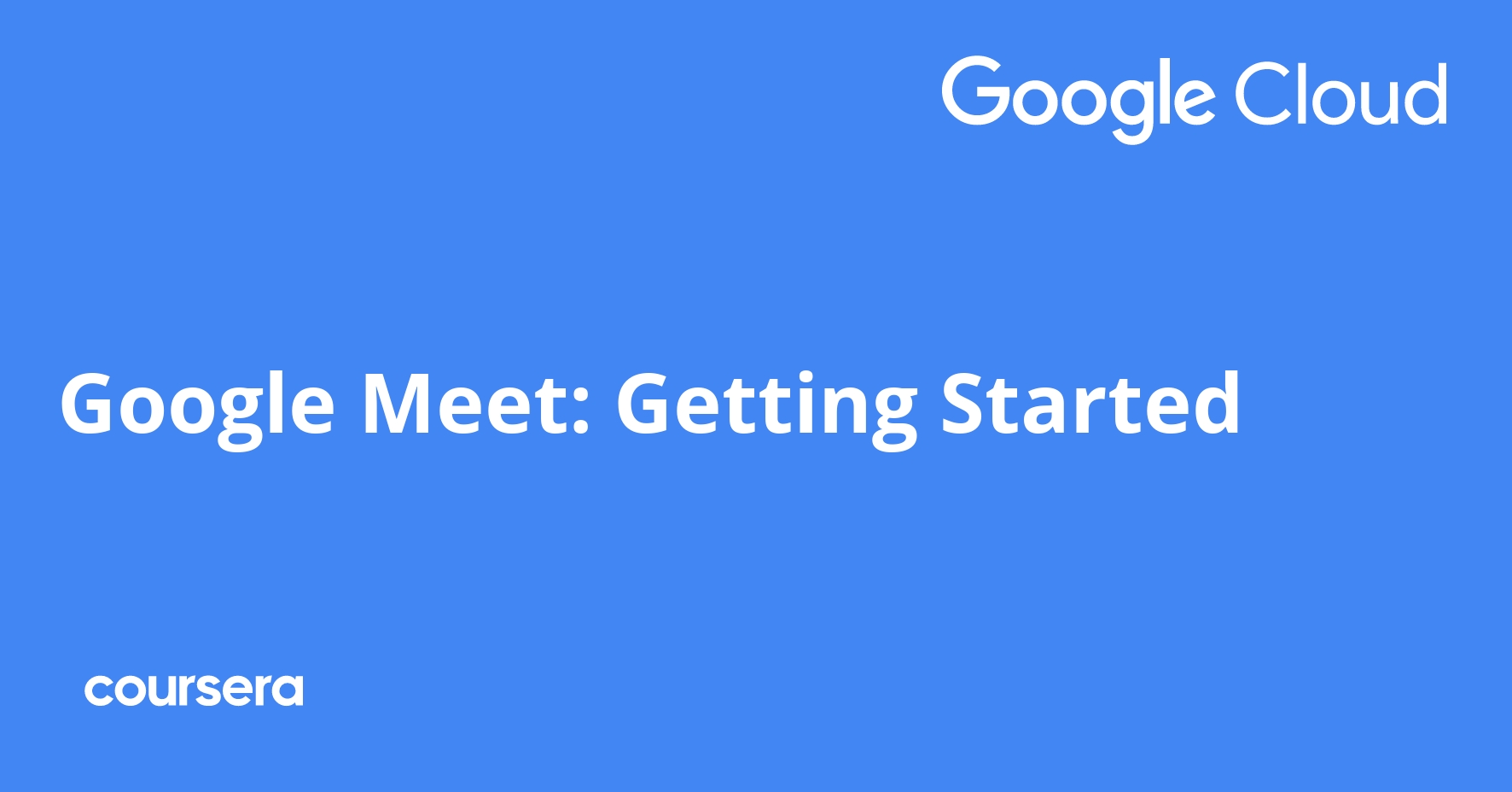 Google Meet: Getting Started