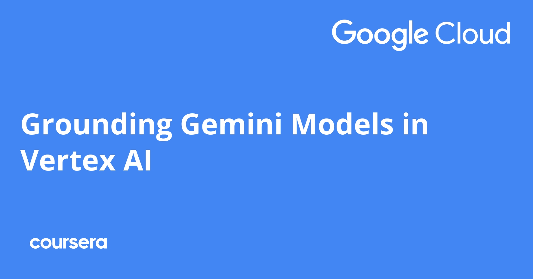 Grounding Gemini Models in Vertex AI