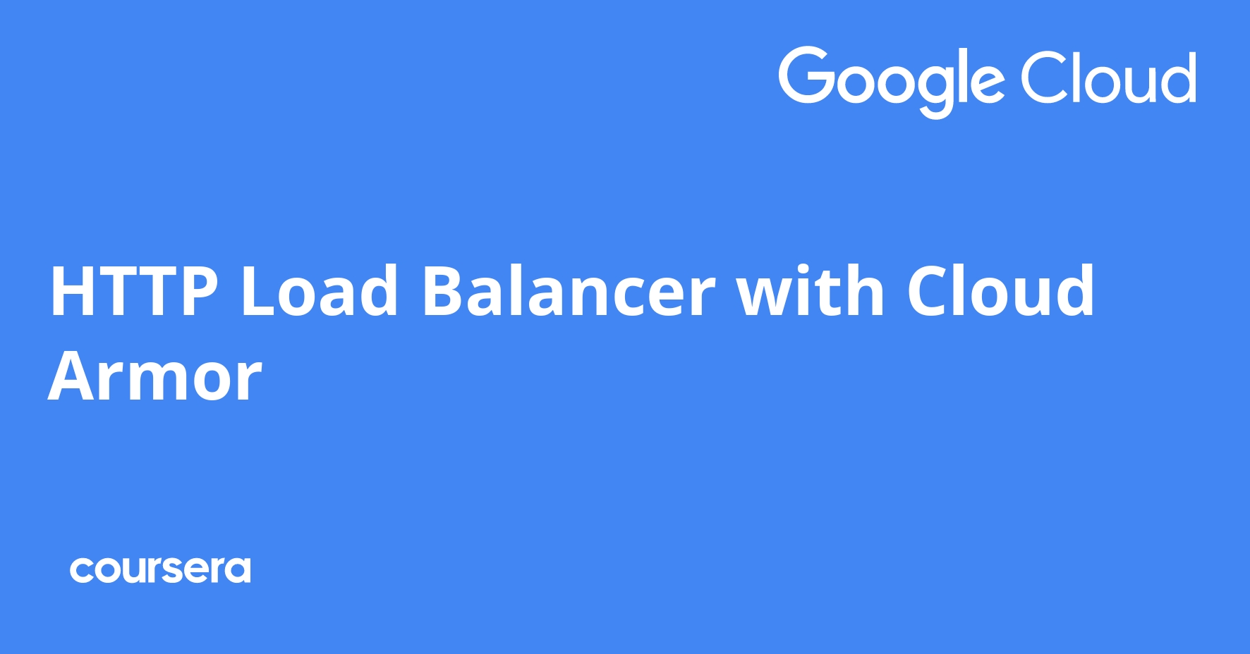 HTTP Load Balancer with Cloud Armor