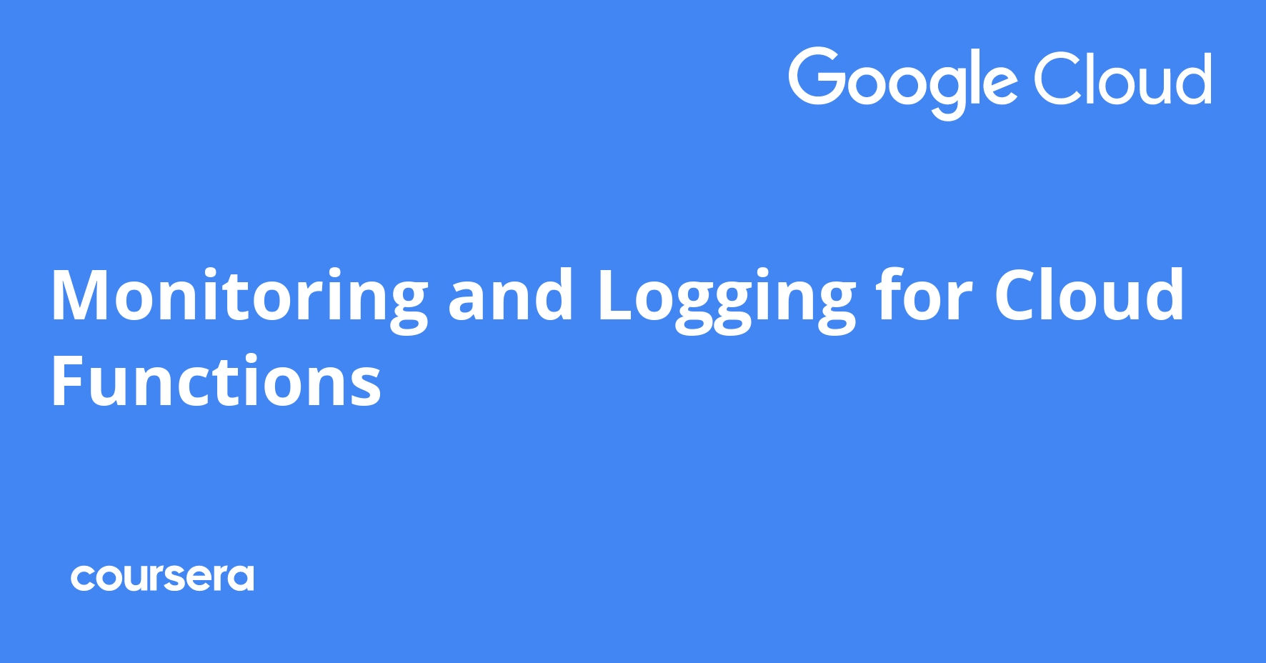 Monitoring and Logging for Cloud Functions