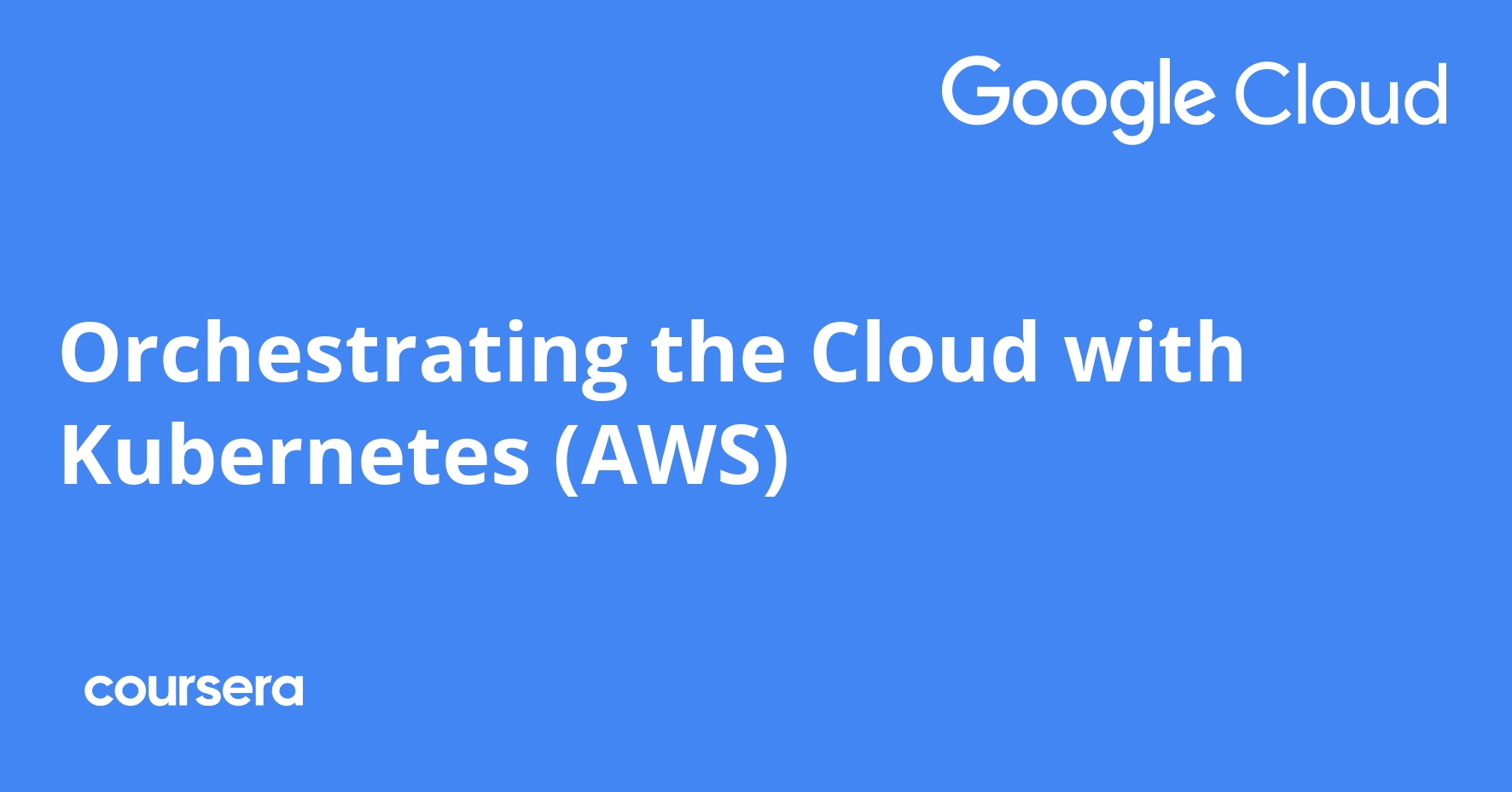 Orchestrating The Cloud With Kubernetes Aws