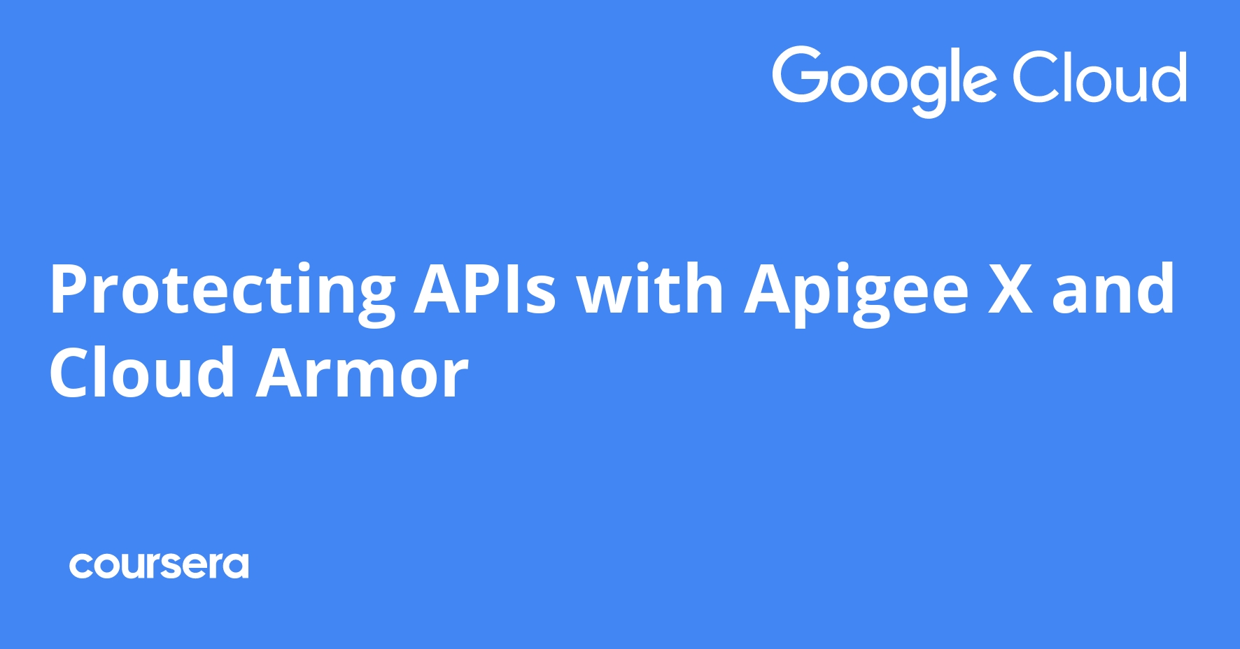 Protecting APIs with Apigee X and Cloud Armor