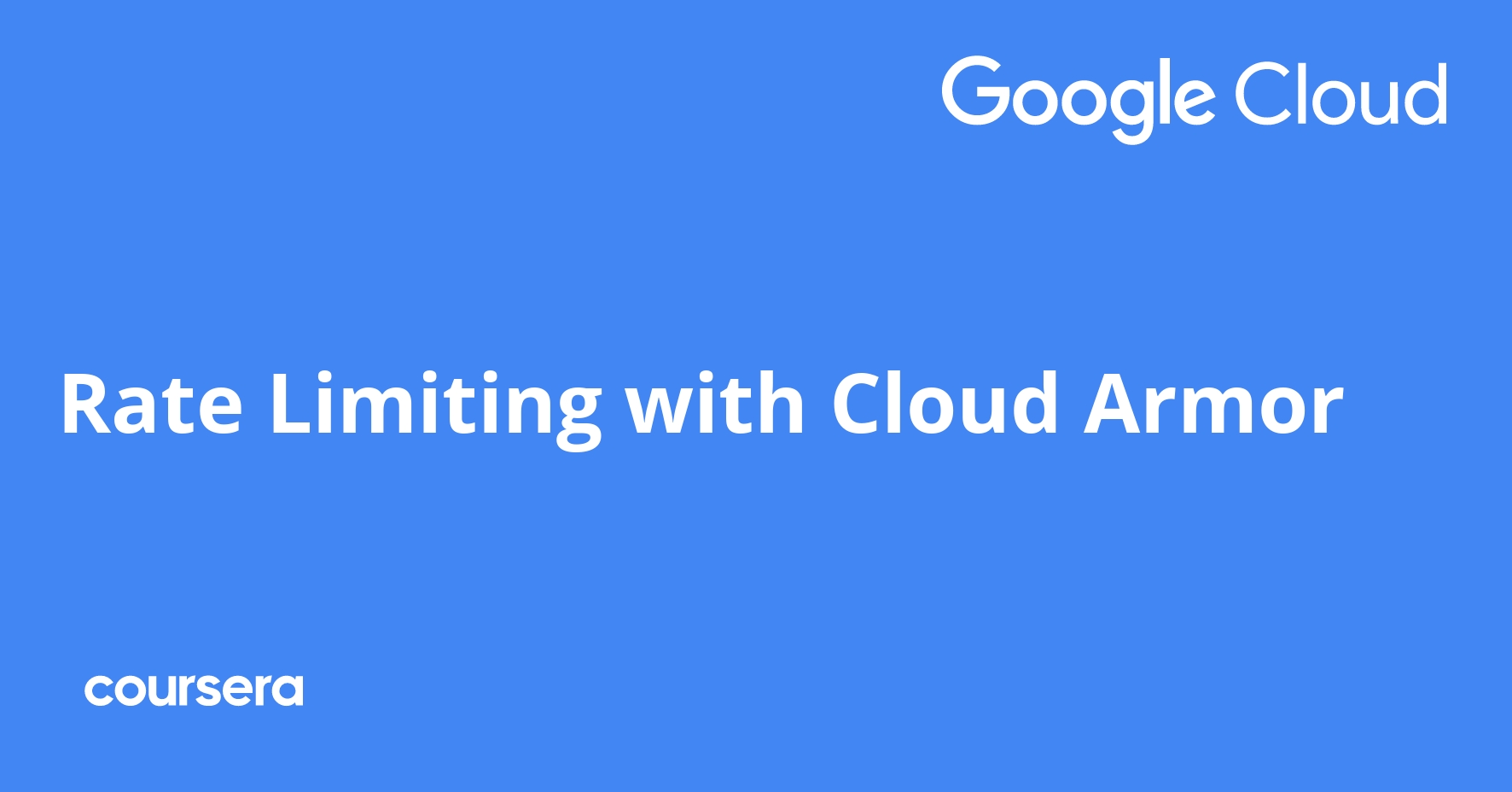 Rate Limiting with Cloud Armor