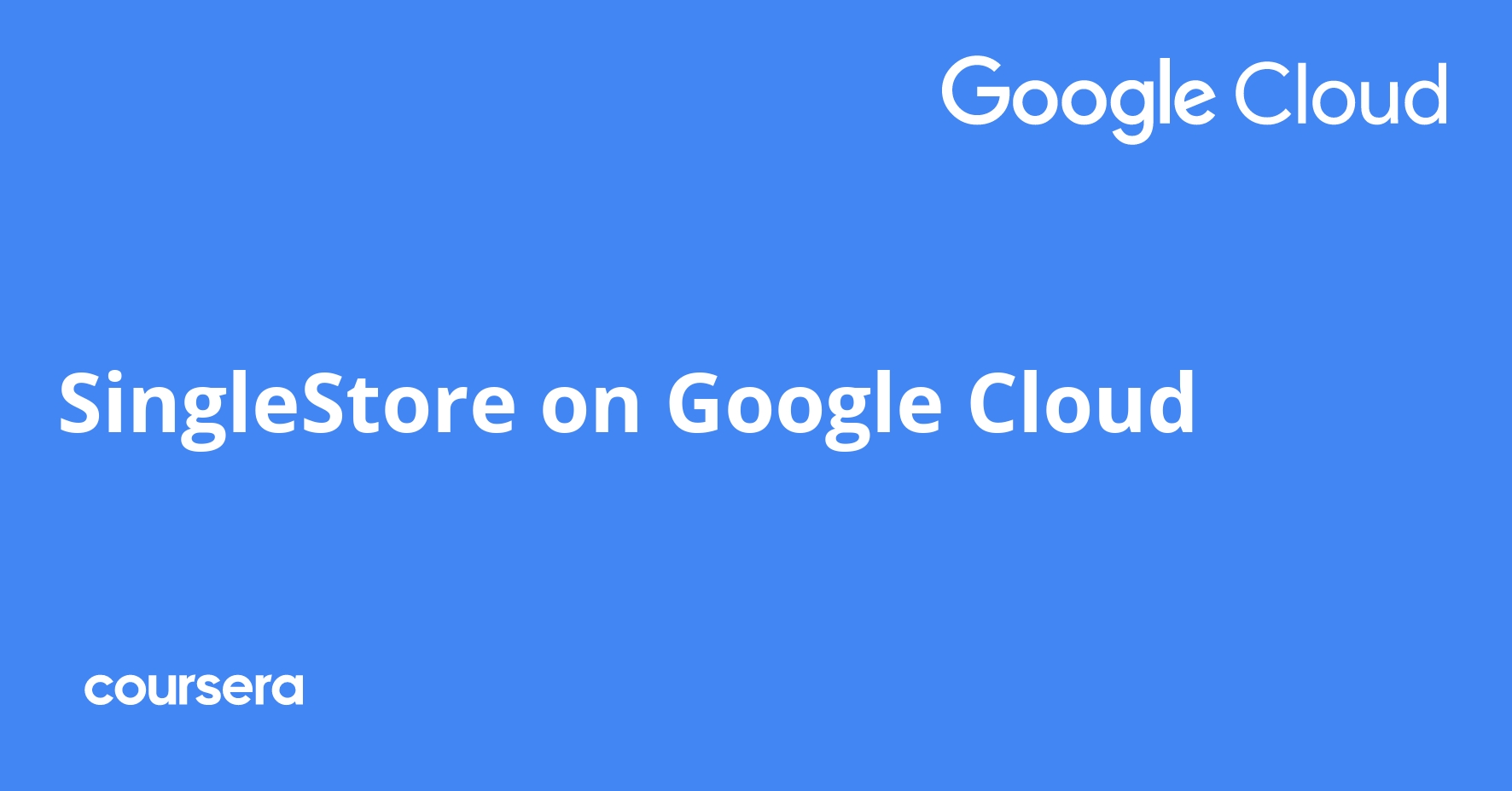 SingleStore on Google Cloud