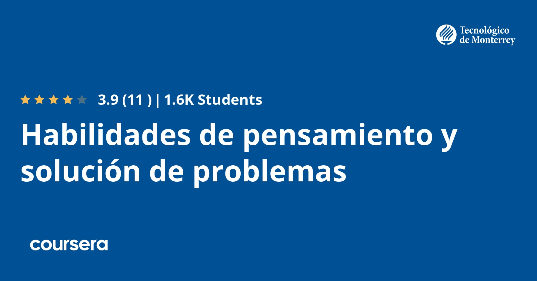 Habilidades de pensamiento y solución de problemas | Coursera