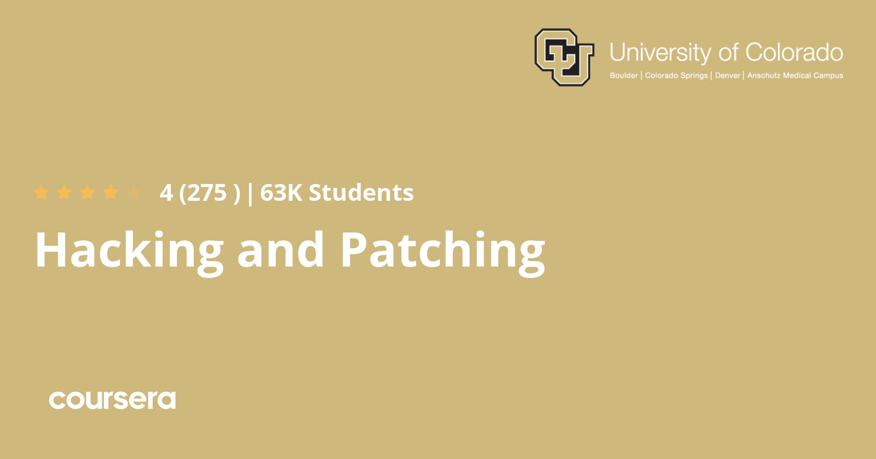 Hacking And Patching Coursera