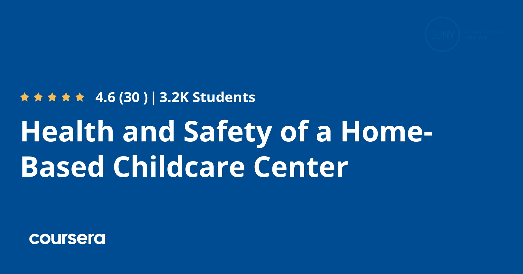Health and Safety of a Home-Based Childcare Center | Coursera