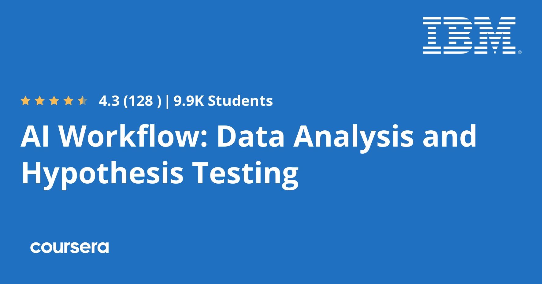 AI Workflow Data Analysis And Hypothesis Testing Coursera AI Workflow Data Analysis And Hypothesis Testing Coursera