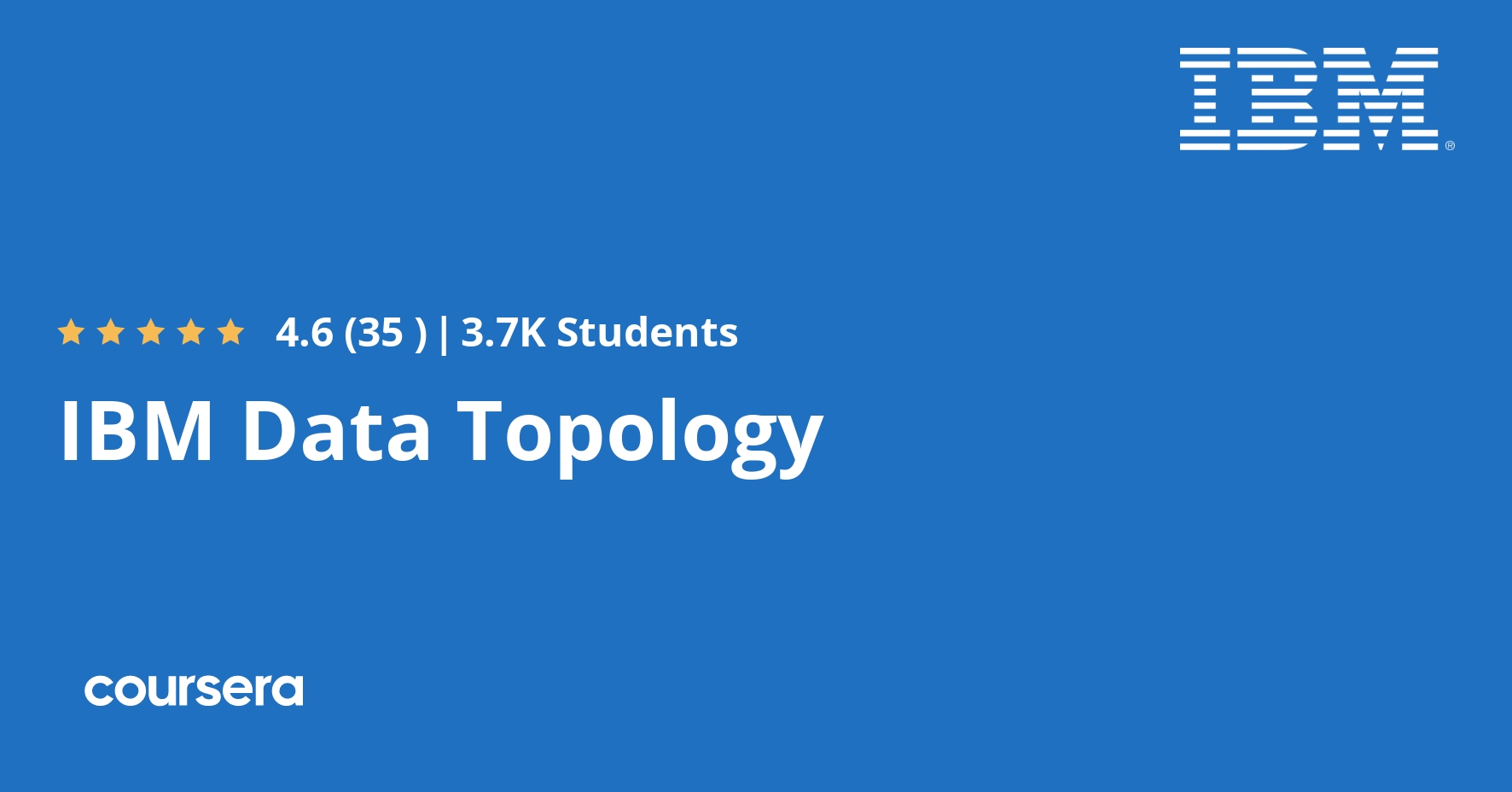 IBM Data Topology | Coursera