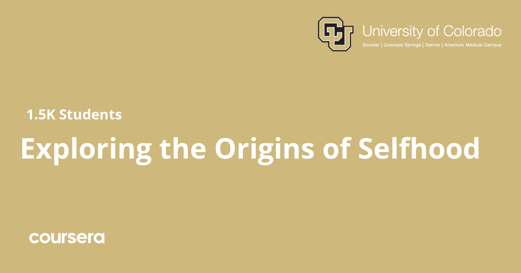Exploring the Origins of Selfhood | Coursera