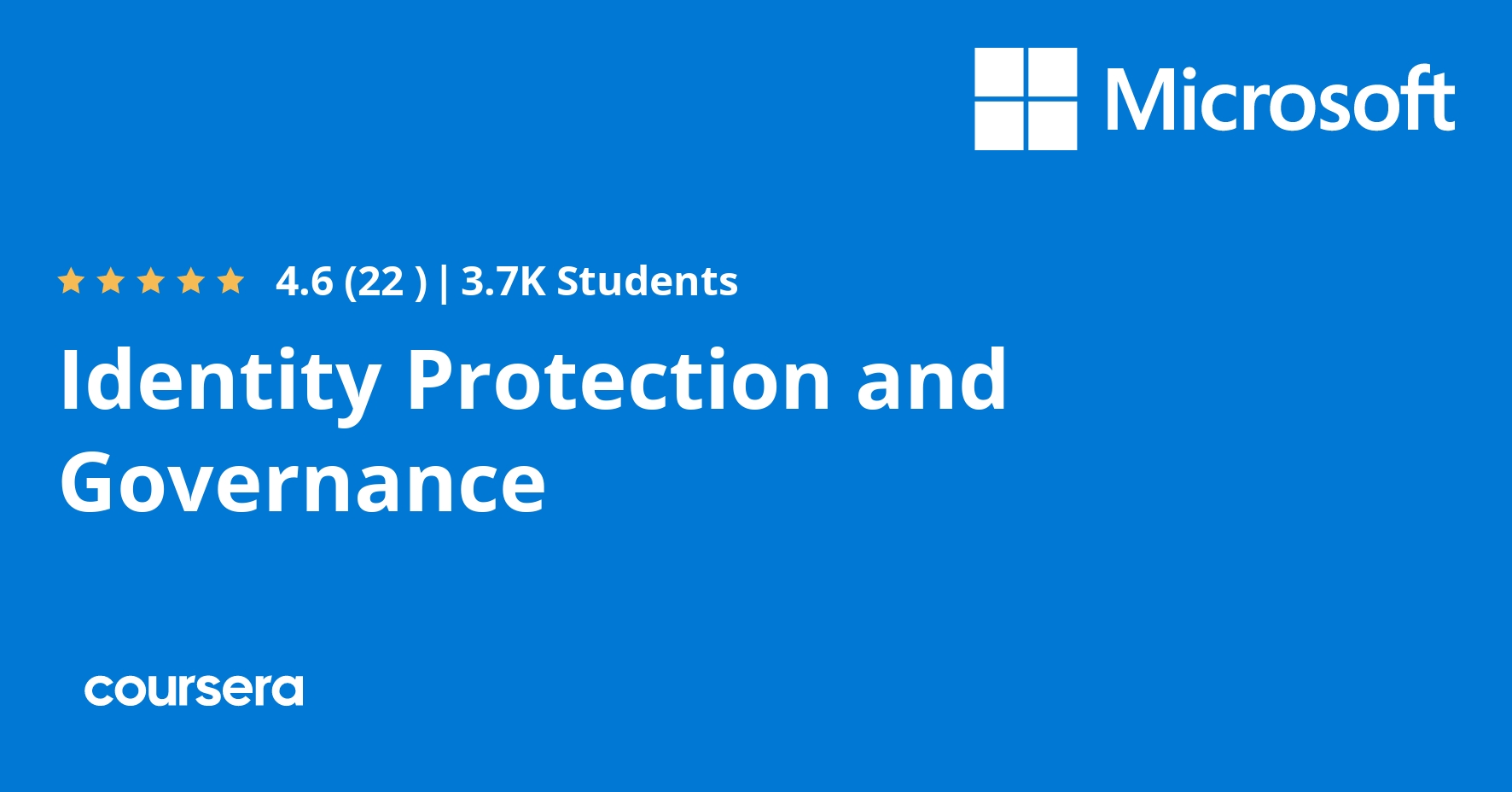 Identity Protection and Governance | Coursera