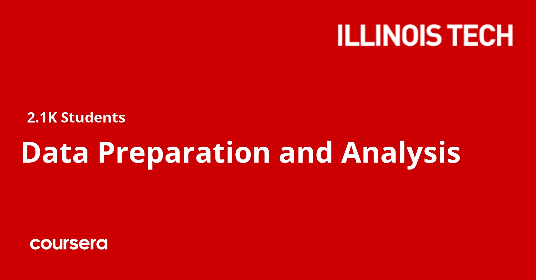 Data Preparation and Analysis | Coursera