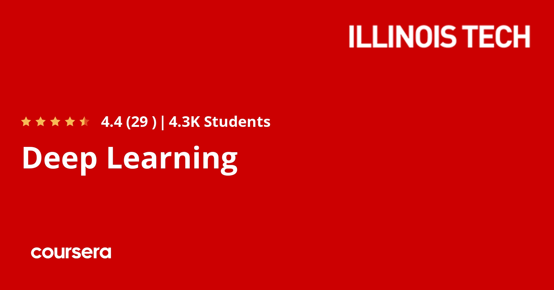 Deep Learning | Coursera